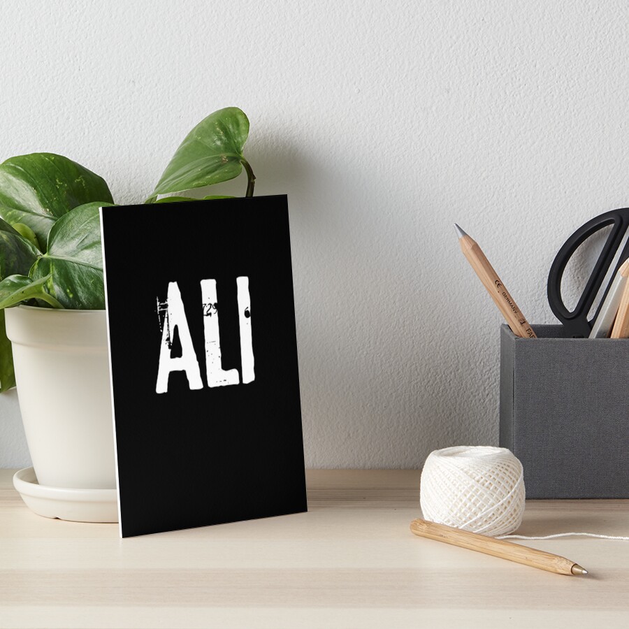 "Muhammad Ali Logo" Art Board Print for Sale by chewtxpo | Redbubble