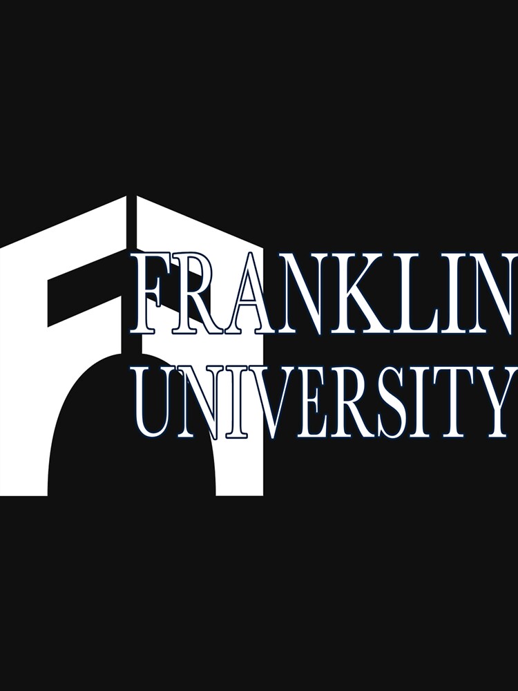 "Franklin University Sticker" Essential T-Shirt for Sale by ...