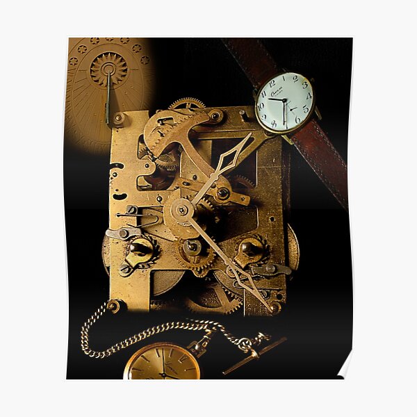 "The Time Machine" Poster by TheBigYin | Redbubble