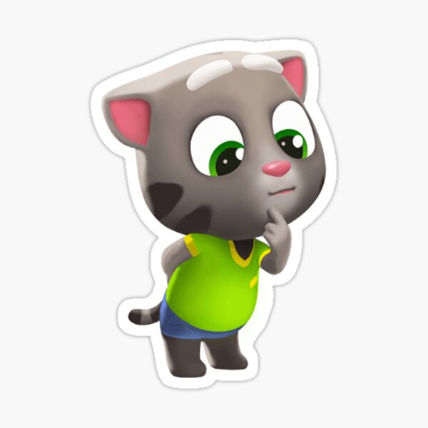"My Talking Tom And Friends" Sticker for Sale by AnnaCristiva | Redbubble
