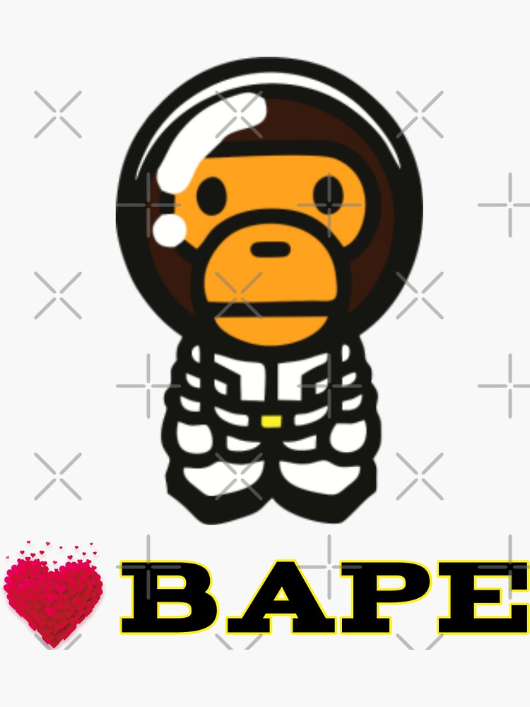 "Bape stickers | bape stickers" Sticker for Sale by Desgin0001 | Redbubble