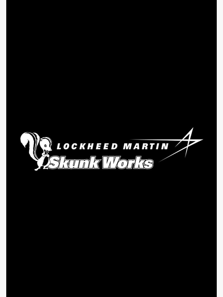"Skunk Works, Lockheed Martin Skunk Works Logo " Spiral Notebook for ...