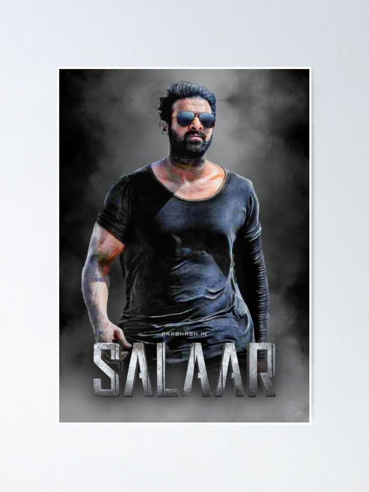 "PRABHAS SALAR " Poster for Sale by Srirangarakesh | Redbubble