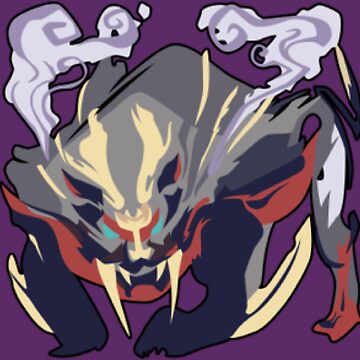 "Magnamalo Icon - MHR" Sticker for Sale by SpagettiOTF | Redbubble