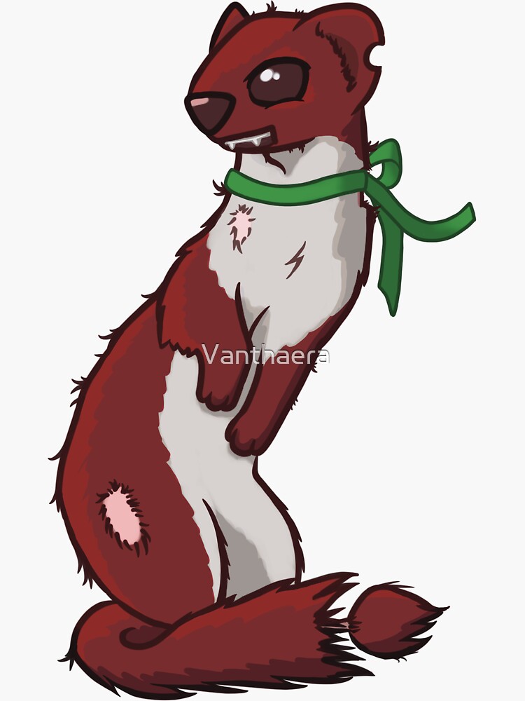 "Sprinkle the Crimson Weasel-Critical Role" Sticker for Sale by ...