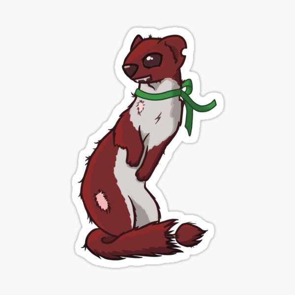 "Sprinkle the Crimson Weasel-Critical Role" Sticker for Sale by ...