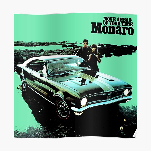 "HOLDEN MONARO - ADVERT" Poster for Sale by ThrowbackM3 | Redbubble