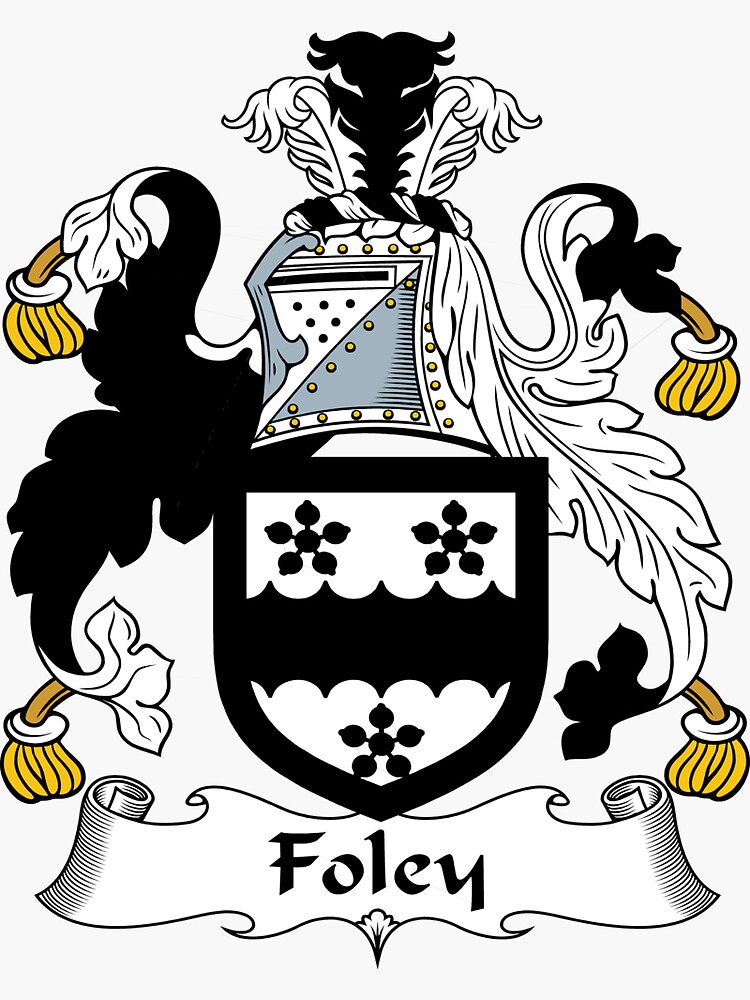 "Foley" Sticker by HaroldHeraldry | Redbubble