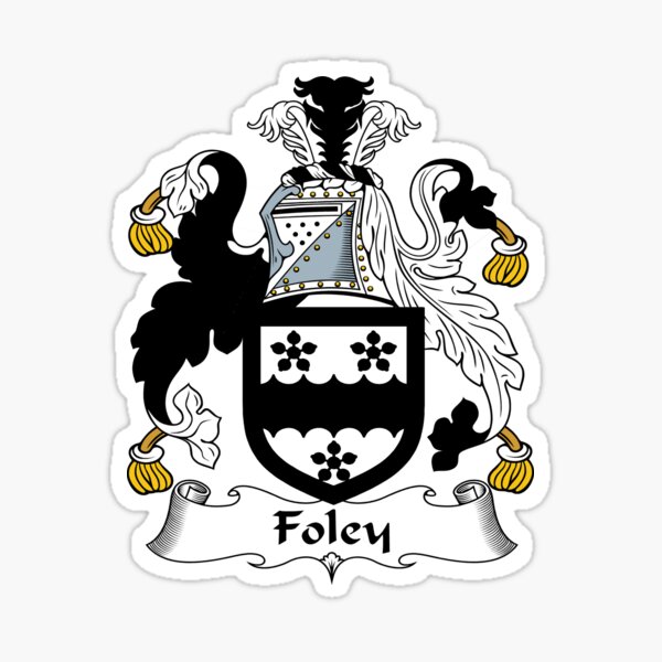 "Foley" Sticker by HaroldHeraldry | Redbubble