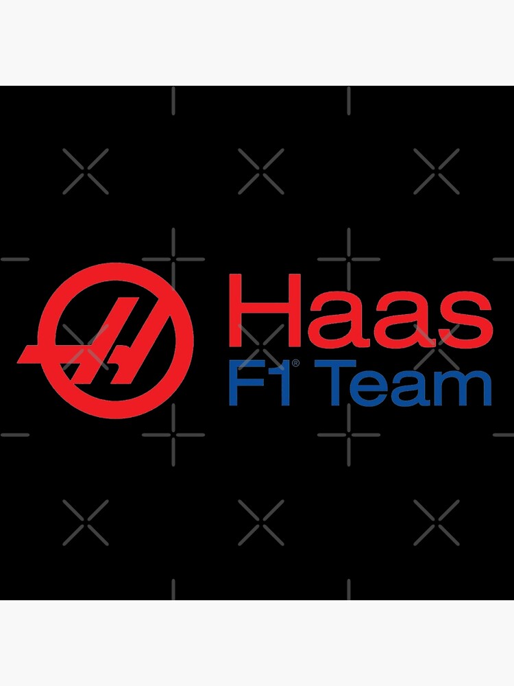 "Haas F1 Team Logo 2022 v2 - Black" Poster for Sale by F1RB | Redbubble