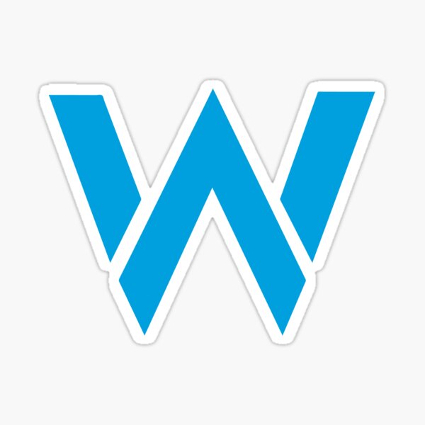 "Williams Racing F1 Team Logo 2022 - Blue-Black" Sticker by F1RB ...