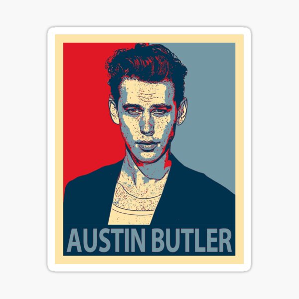"austin butler" Sticker for Sale by AureliaWright | Redbubble