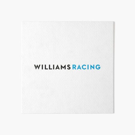 Impression rigide « Logo de l'équipe complète Williams Racing F1 2022 ...