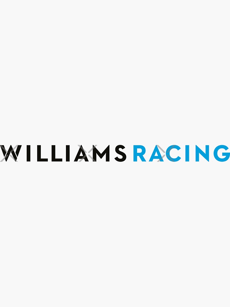 "Williams Racing F1 Full Team Logo 2023" Sticker for Sale by F1RB ...
