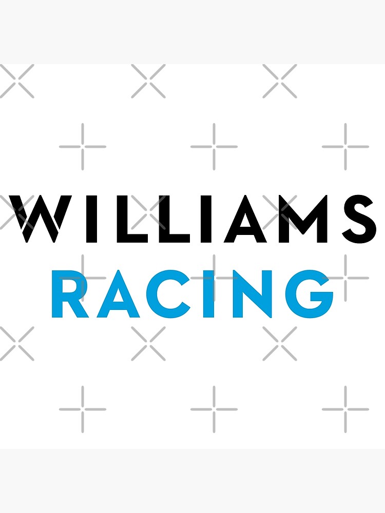 "Williams Racing F1 Full Team Logo" Poster for Sale by F1RB | Redbubble