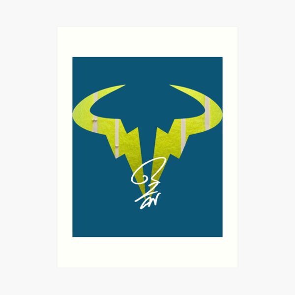 "rafael nadal logo " Art Print for Sale by CoachBillyTenni | Redbubble