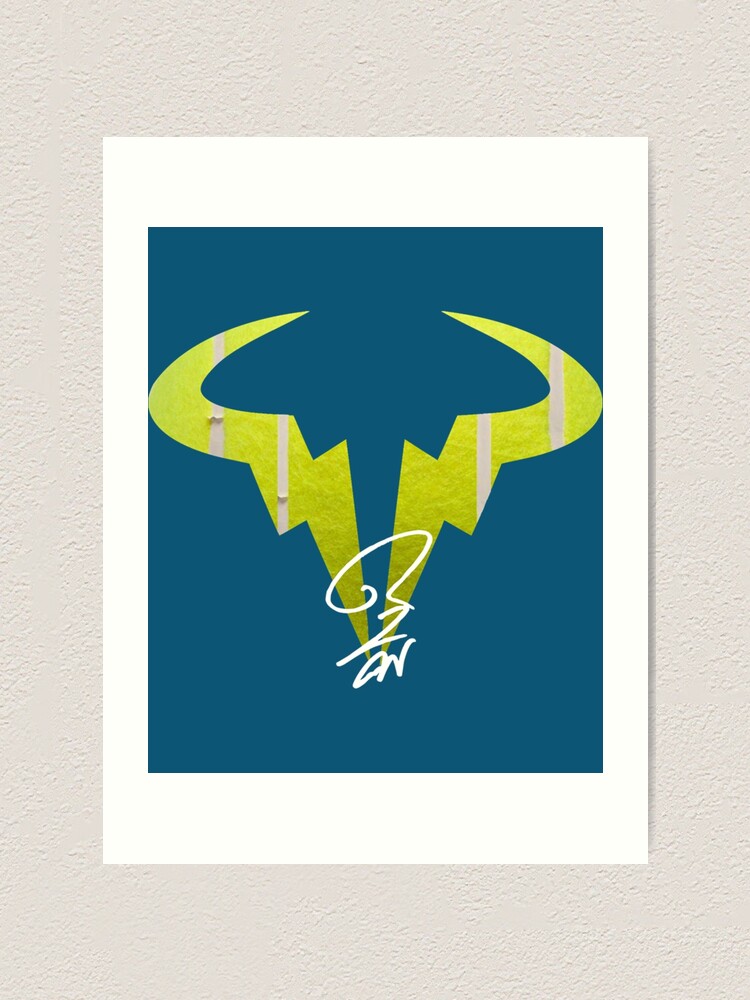 "rafael nadal logo " Art Print for Sale by CoachBillyTenni | Redbubble