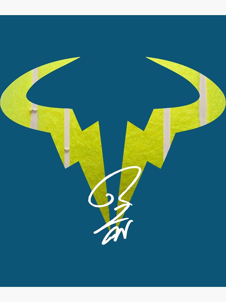 "rafael nadal logo " Poster for Sale by CoachBillyTenni | Redbubble