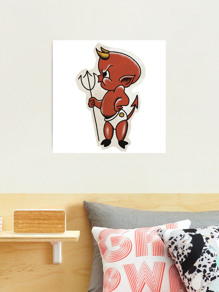 Hot Stuff Devil Tattoo Flash