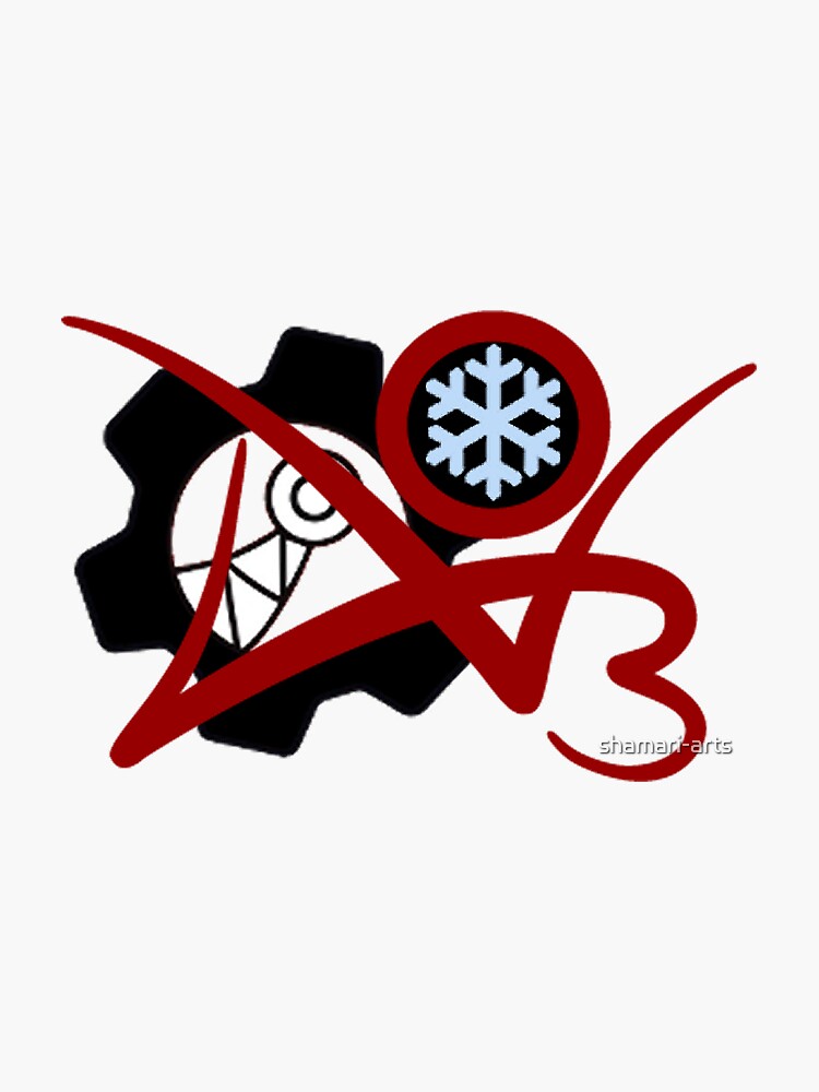 "renga ao3" Sticker for Sale by shamari-arts | Redbubble