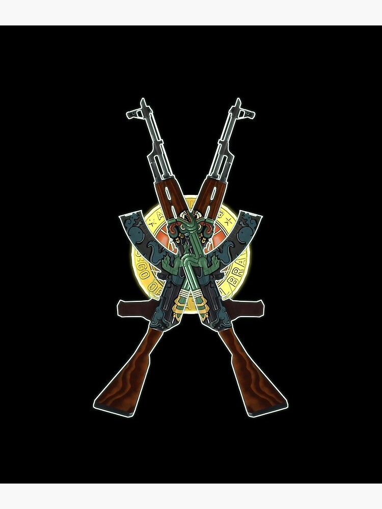 Lámina artística «CS GO - Skin - Rifles - AK-47 - Serpiente de fuego ...