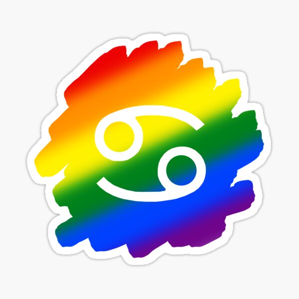 "RAINBOW CANCER" Sticker for Sale by pooja29 | Redbubble