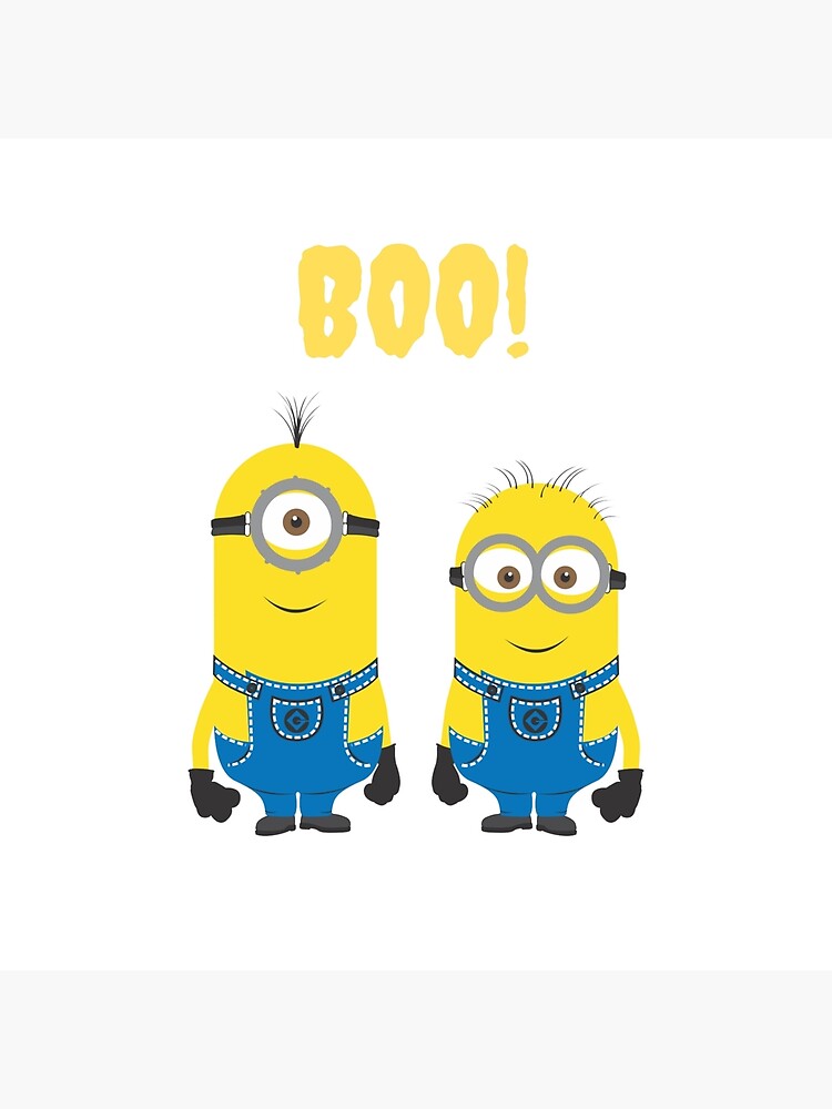 "Minions boo Best T-Shirt" Poster for Sale by MamadPC | Redbubble