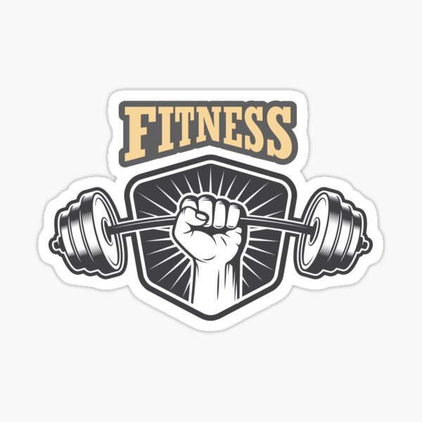 "bodybuilding" Sticker for Sale by storBM51 | Redbubble