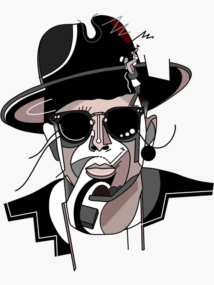 "Geo portrait de Timmy Trumpet classique" Sticker for Sale by ...