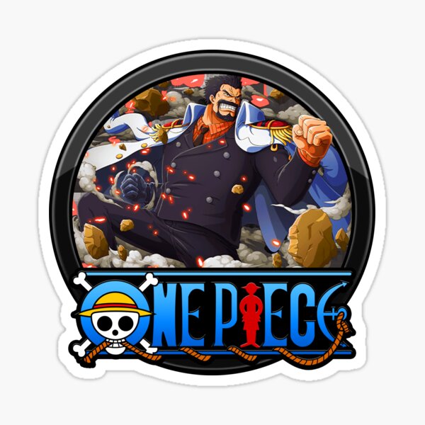 "ONE PIECE - GARP" Sticker for Sale by CIRCLERET | Redbubble