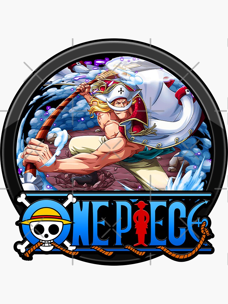 "ONE PIECE - SHIROHIGE" Sticker for Sale by CIRCLERET | Redbubble