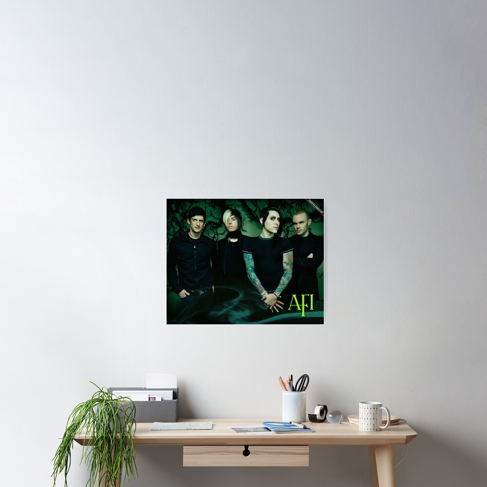 "AFI - legendary punk rock band" Poster for Sale by WillisMinor | Redbubble