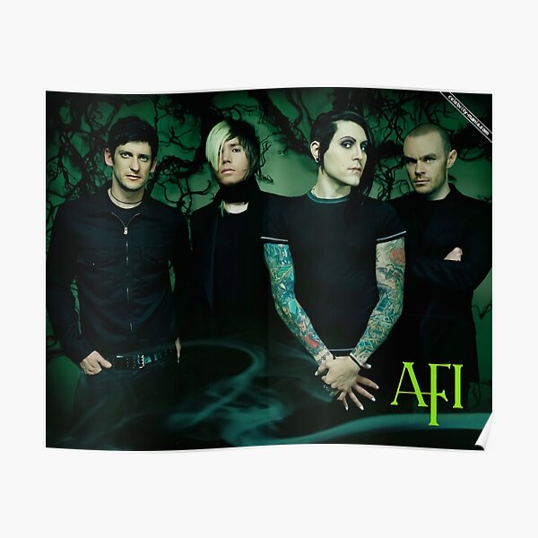 "AFI - legendary punk rock band" Poster for Sale by WillisMinor | Redbubble