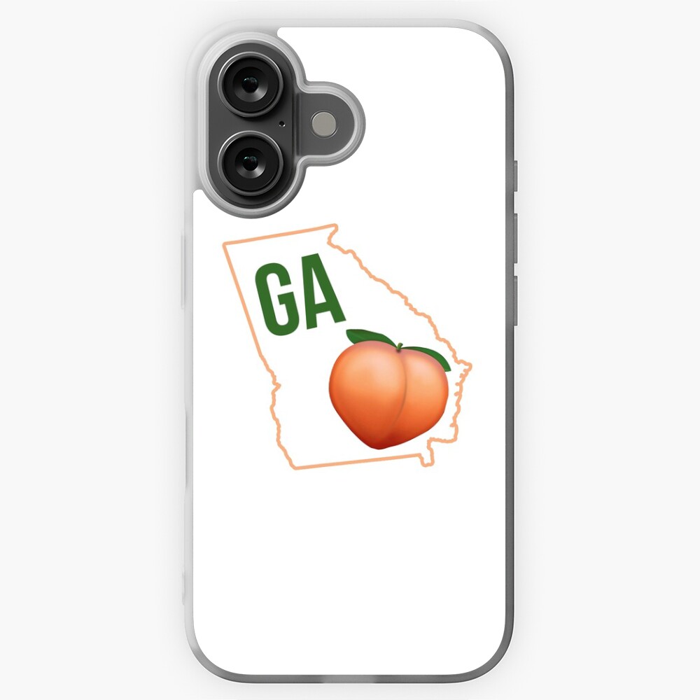 "Georgia Peach State" Sticker for Sale by baileymincer | Redbubble