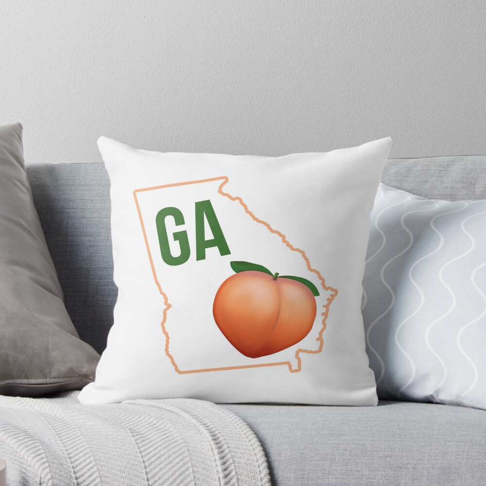 "Georgia Peach State" Sticker for Sale by baileymincer | Redbubble
