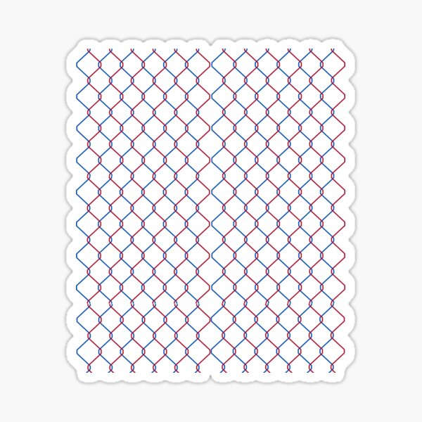 "Colorful mesh pattern. colorful mesh." Sticker for Sale by Hana88Shop ...