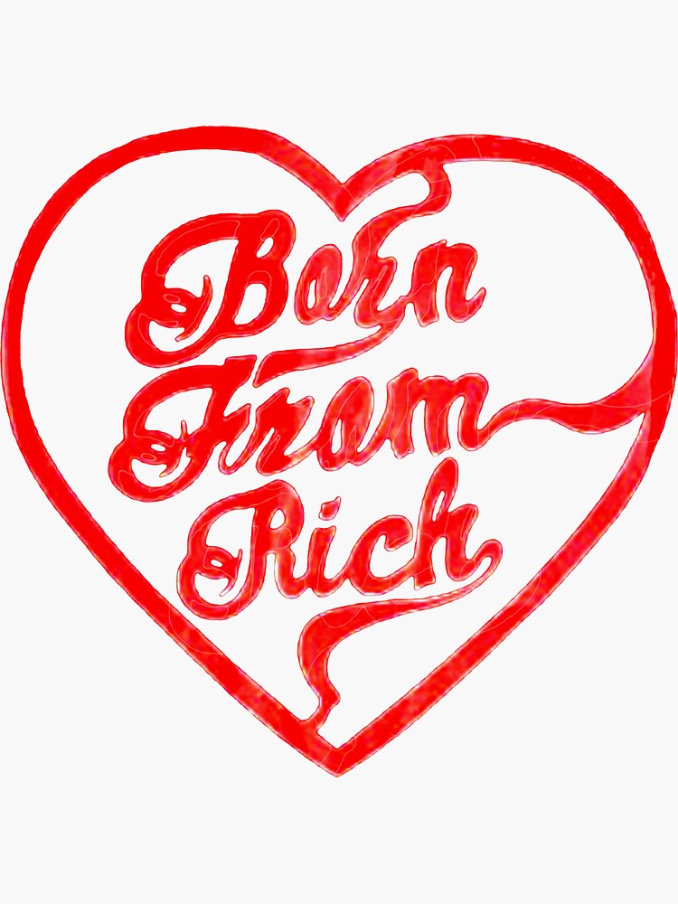 "Ricky is Clown Heart" Sticker for Sale by onarshop | Redbubble