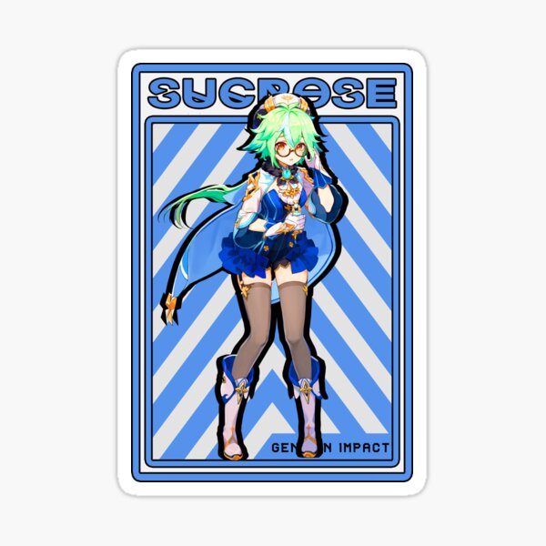 "GENSHIN IMPACT - SUCROSE" Sticker for Sale by UNCHMUNCH | Redbubble
