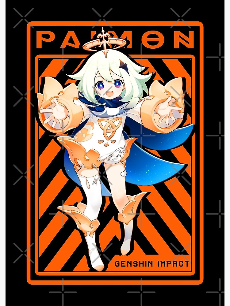 "GENSHIN IMPACT - PAIMON" Poster for Sale by UNCHMUNCH | Redbubble
