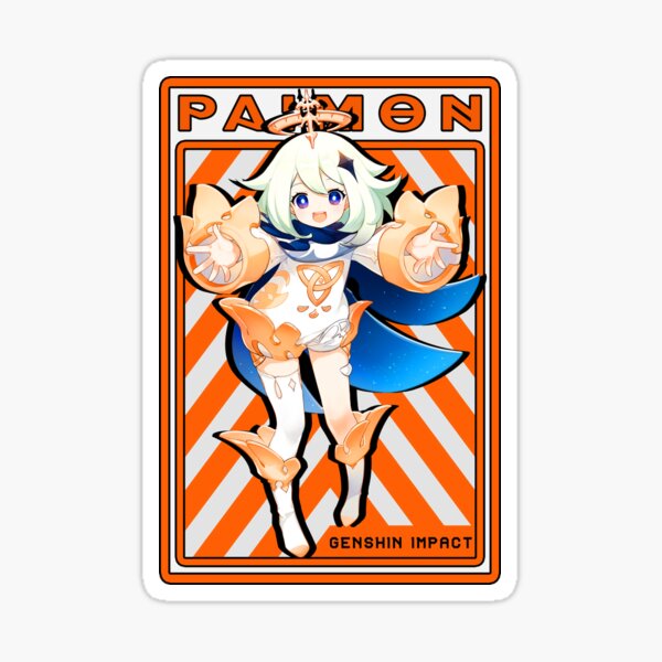 "GENSHIN IMPACT - PAIMON" Sticker for Sale by UNCHMUNCH | Redbubble