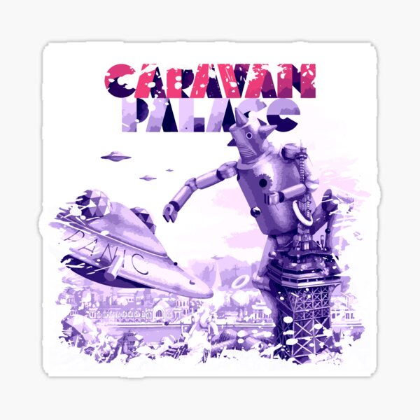 "Caravan Palace Merch" Sticker for Sale by SihnoXOnhis | Redbubble