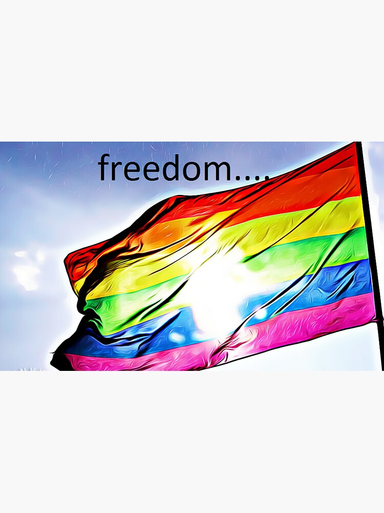 Gay Flagtrans Flag Sticker For Sale By Pop01desing Redbubble