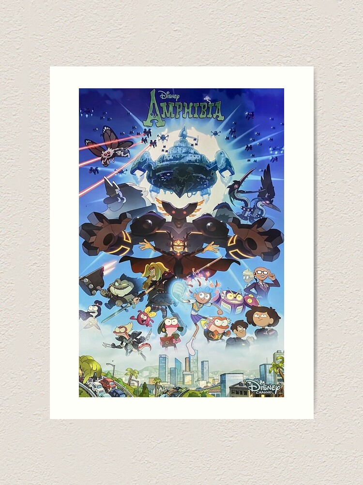 "Amphibia season 3 poster" Art Print for Sale by davidshul | Redbubble
