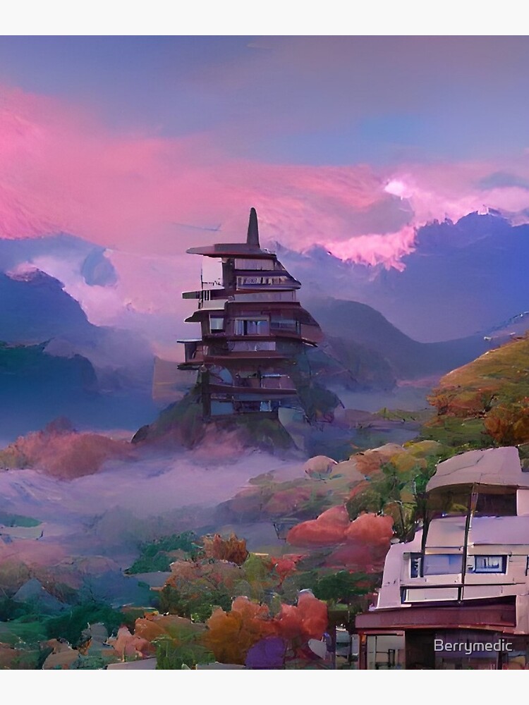 "Aesthetic Indie Mansion" Poster for Sale by Berrymedic | Redbubble