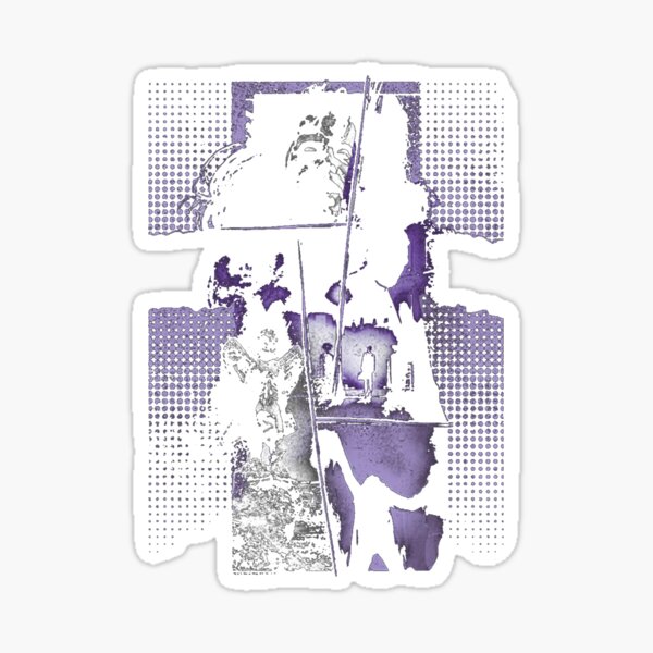 "Purple Nightmare Exorcist" Sticker for Sale by stanleykins | Redbubble