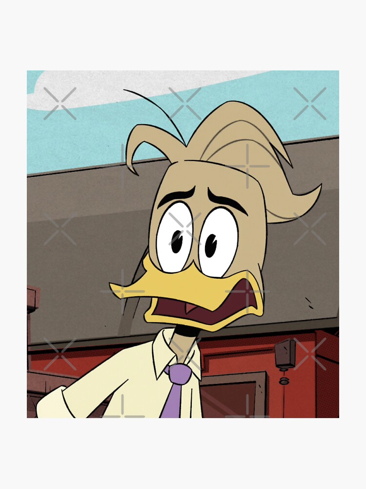 "Fenton Crackshell (aka Gizmoduck)" Sticker for Sale by Ranbug | Redbubble