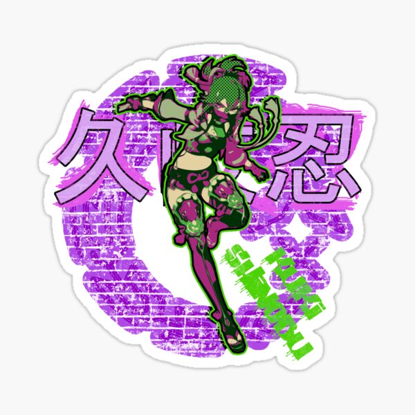 "Genshin Impact Kuki Shinobu Street Splash" Sticker for Sale by ...