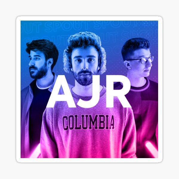 "AJR-POPULAR COLLECTION DESIGNS" Sticker for Sale by kboldry3x | Redbubble