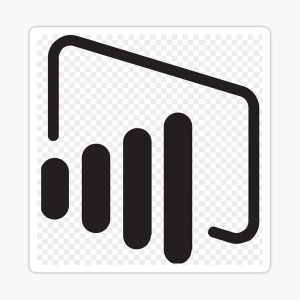 "PowerBI " Sticker for Sale by MDAccount | Redbubble