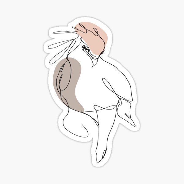 " Hand Drawn Shy Bird Illustration " Sticker for Sale by dijaboutique ...